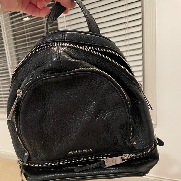 Michael Kors | Bags | Michael Kors Mini Backpack In Black | Poshmark